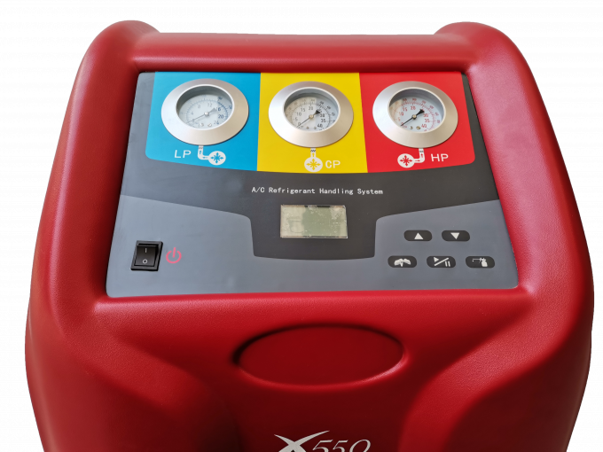 Heavy Duty Car Refrigerant Recovery Machine X550 Truck Bus Big Cylinder