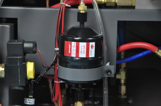 Small Bottle Freon Recharge AC Flush Machine Big Visual Window