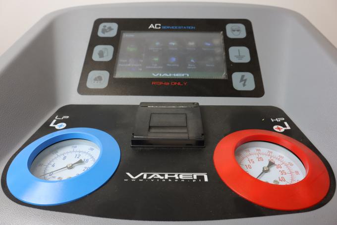 Automatic R1234YF Recycling Auto AC Recovery Machine For Garage Equipment