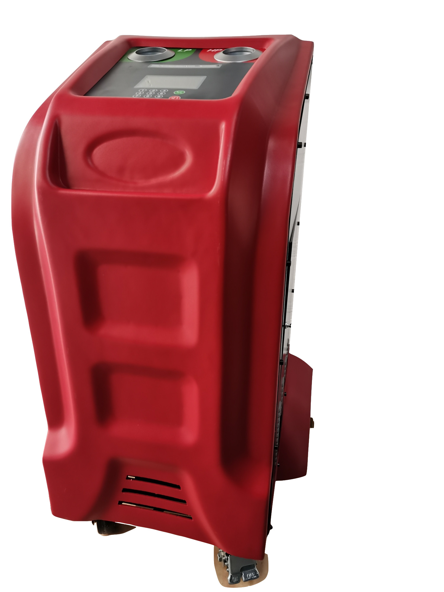 Colorful Screen AC Refrigerant Flush Machine X565 Red R134a 2 In 1