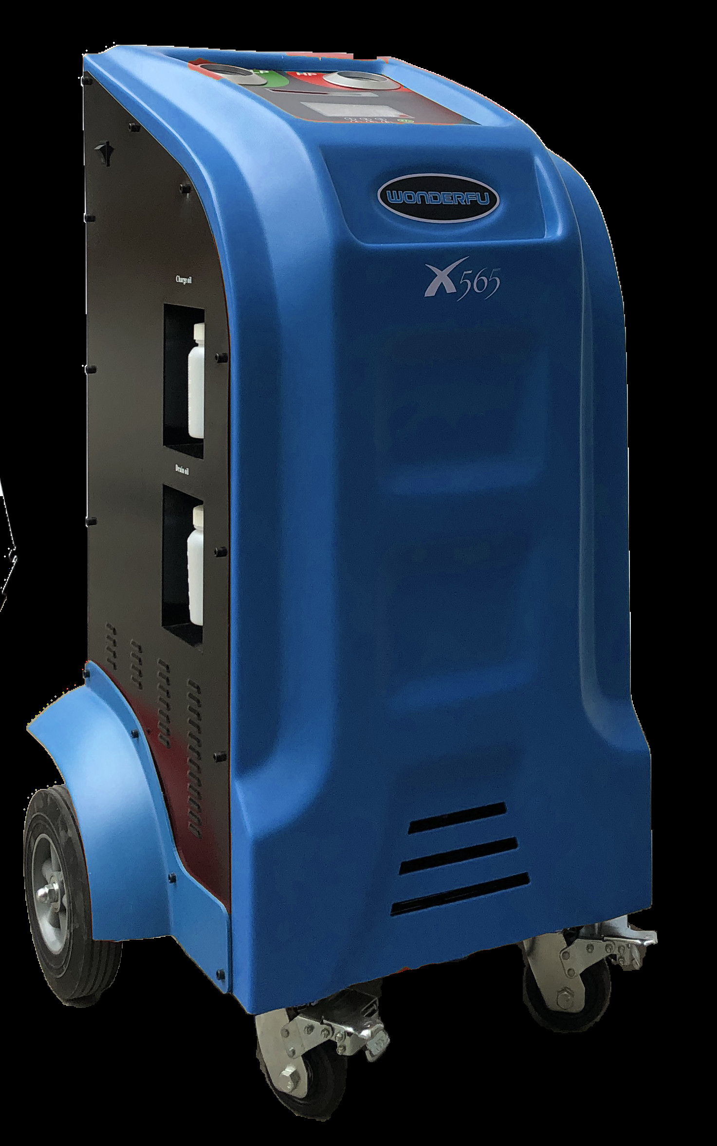 R134a Auto Car Recovery Machine / Flushing Machine 2 In 1 5" LCD Color ...